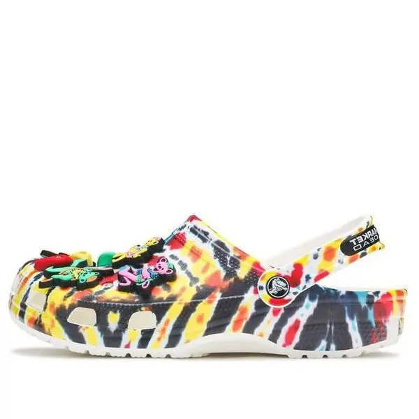 CROCS Grateful Dead X Chinatown Market X Tie-dye Clogs - Multi-color