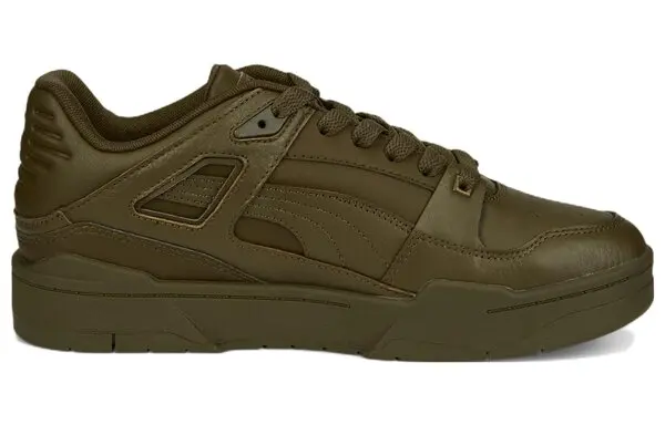 PUMA Slipstream Leather Low Top Sneakers - Green