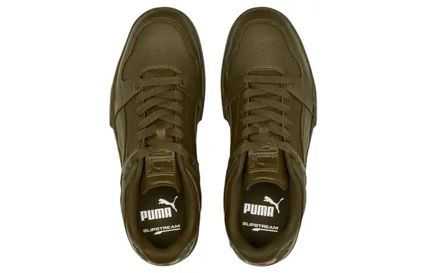 PUMA Slipstream Leather Low Top Sneakers - Green