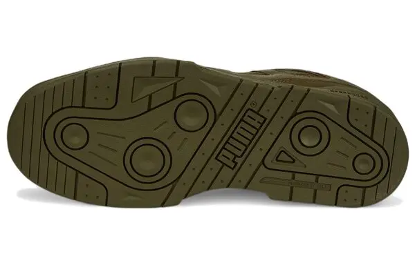 PUMA Slipstream Leather Low Top Sneakers - Green