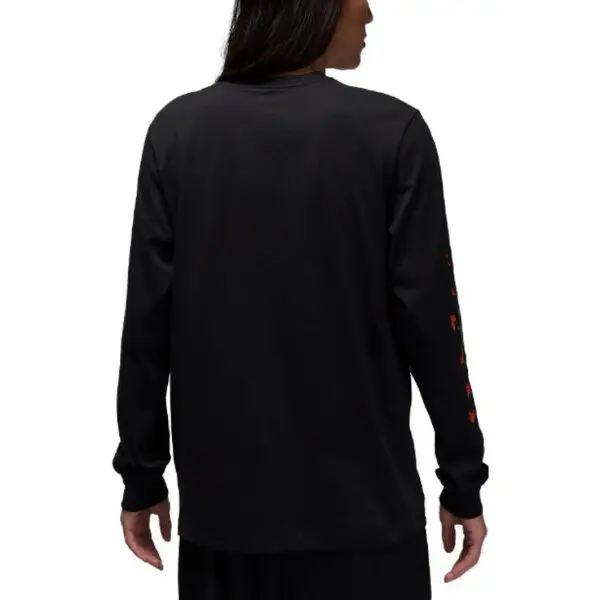 JORDAN Long-sleeve T-shirt 'black
