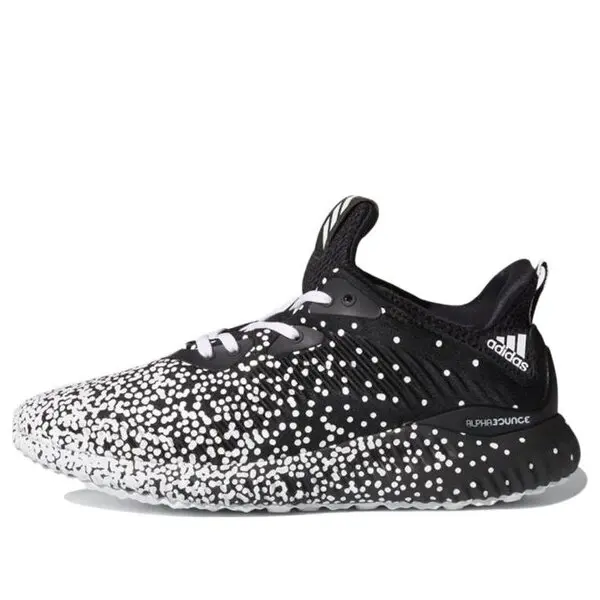Adidas Alphabounce 1 Athletic Sneakers - Core Black/cloud White/cloud White