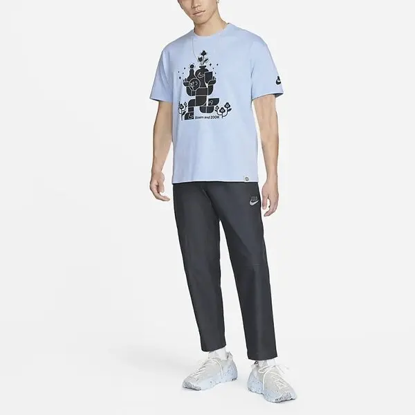 Nike Nsw Printed Graphic T-shirt 'violet