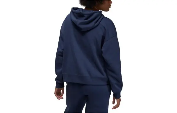 JORDAN Air Logo Fleece Hoodie - Navy