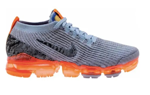 Nike Vapormax Flyknit 3 Sneakers - Orange/gray