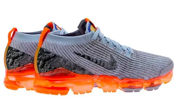 Nike Vapormax Flyknit 3 Sneakers - Orange/gray