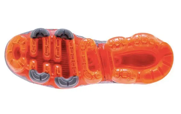Nike Vapormax Flyknit 3 Sneakers - Orange/gray
