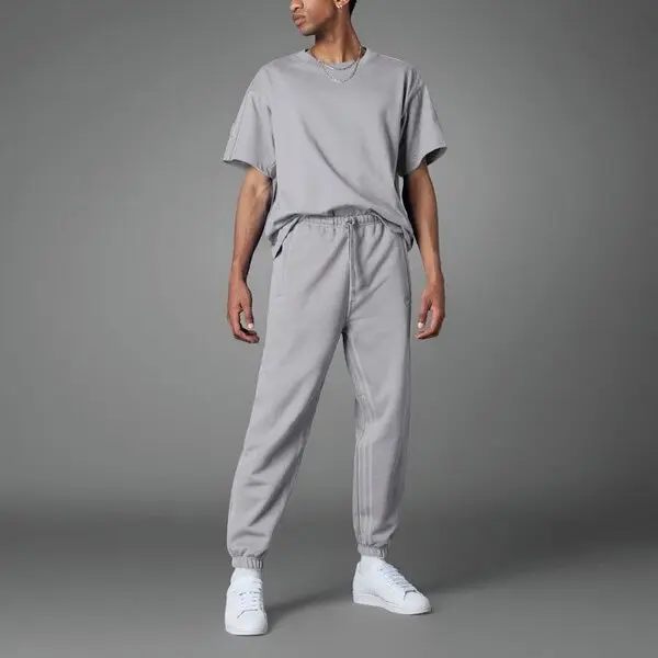 Adidas Originals Blue Version Essential French Terry Sweatpants 'grey - Dark Grey