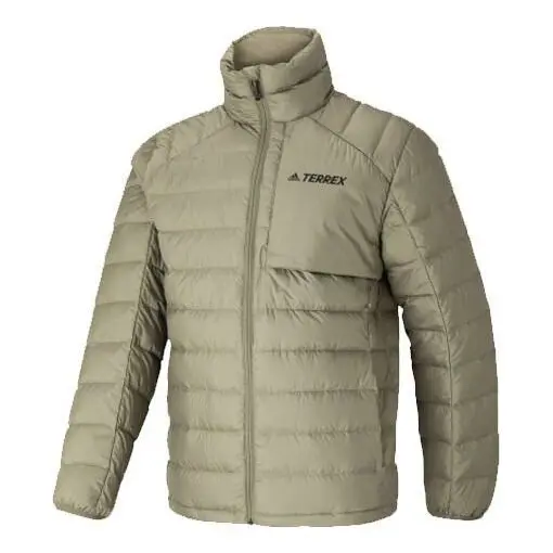Adidas Down Jacket With Stand Collar