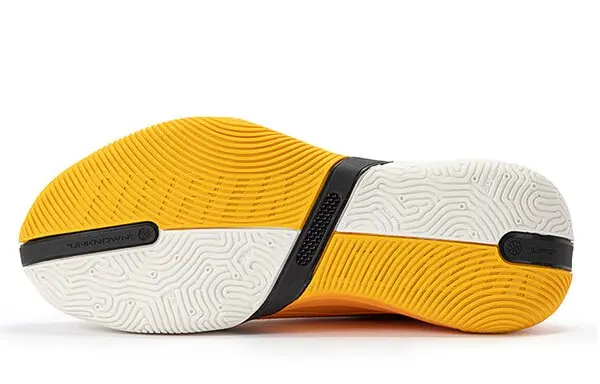 361 DEGREES Ag3 Pro "be Water" High Top Sneakers - White/yellow