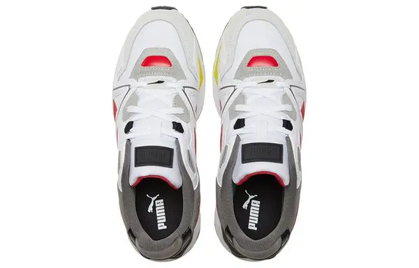 PUMA Scuderia Ferrari X Mirage Mox Low Top Sneakers - White/gray/red