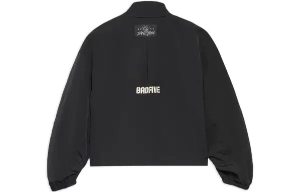 LI-NING Badfive Casual Stand Collar Loose Printing Jacket