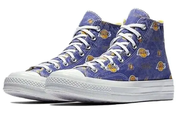 CONVERSE Nba X Chuck 70 High Top Los Angeles Lakers Sneakers - Blue/yellow