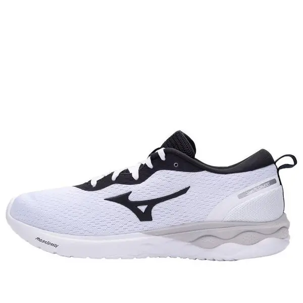 Mizuno Wave Revolt Athletic Sneakers - White/black