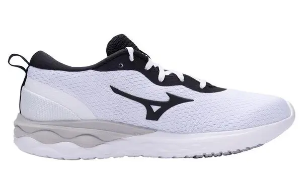 Mizuno Wave Revolt Athletic Sneakers - White/black