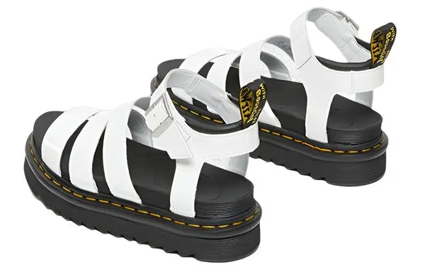 Dr. Martens Blaire Gladiator Sandals - White