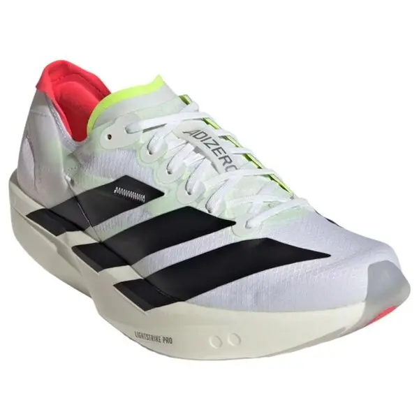 Adidas Adizero Takumi Sen 11 Athletic Sneakers - Cloud White/core Black/lucid Red