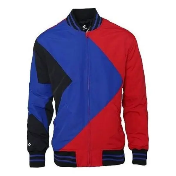 CONVERSE Bomber Jacket - Blue/black/red