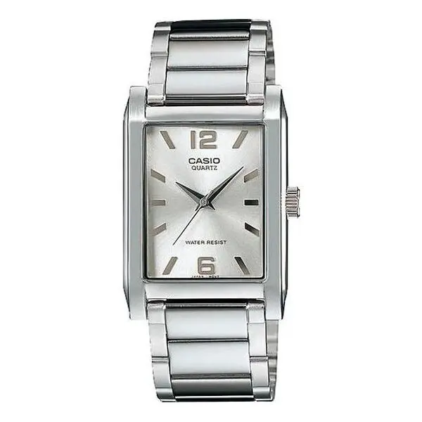 Casio Stainless Steel Link Watch With Arab Numeric Scale - Default Color