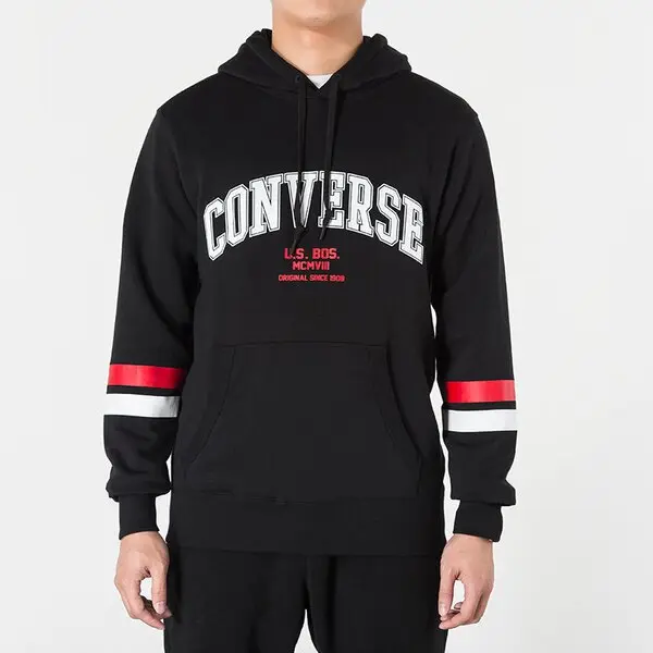 CONVERSE Collegiate Text Pullover Hoodie
