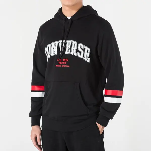 CONVERSE Collegiate Text Pullover Hoodie