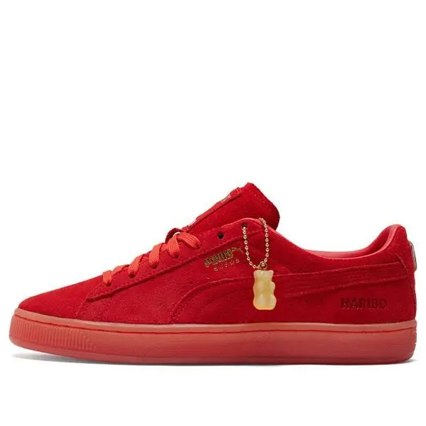 PUMA Haribo X Suede "poppy" Sneakers - Red