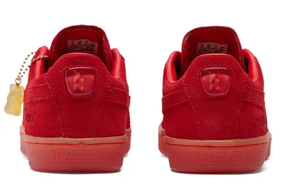 PUMA Haribo X Suede "poppy" Sneakers