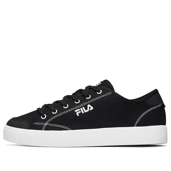 FILA Lace-up Canvas Sneakers - Black