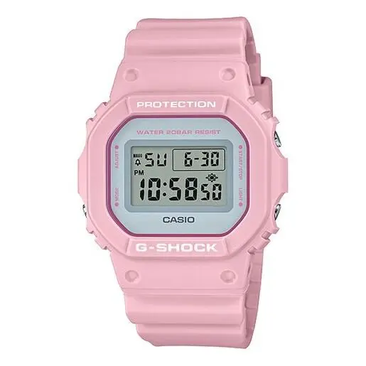 Casio G-shock Square Watch - Pinkred