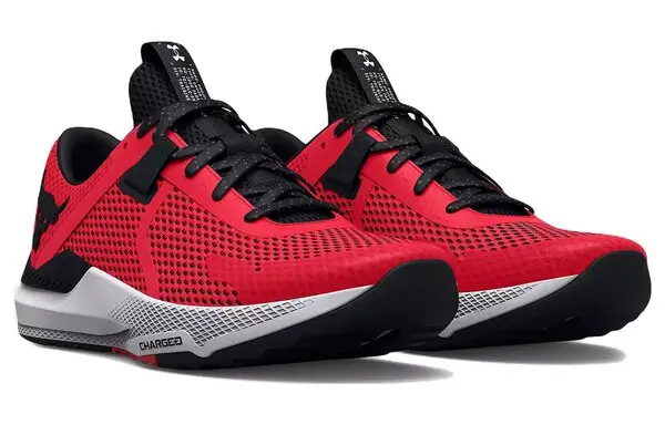 Under Armour Project Rock Bsr 2 Athletic Sneakers - Red/black/grey