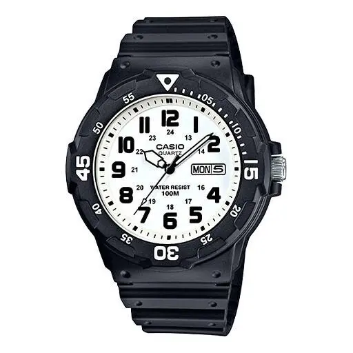 Casio Sports Quartz Shockproof Analog Watch - White