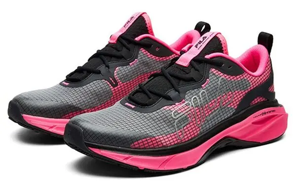 FILA Athletics Low Top Black/pink