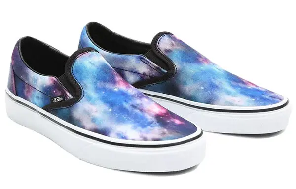VANS Classic Slip-on Galaxy Sneakers - Blue