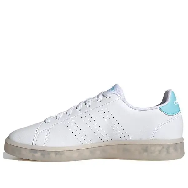 Adidas Advantage 'white Hazy Sky' Sneakers - White/blue
