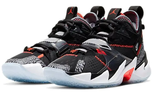 JORDAN Why Not Zer0.3 " Cement - Black