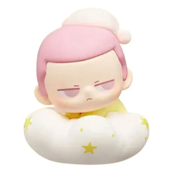 POP MART Pop Bean Goodnight, Night Sky Series Figure 'kubo Lie On Star Cluster - Multi-color