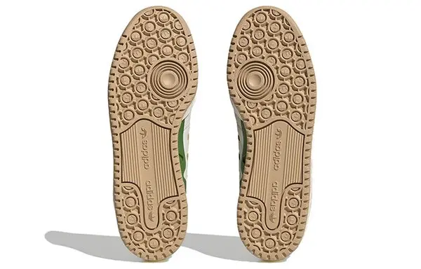 Adidas Originals Forum Exhibit Low Sneakers - Beige/green