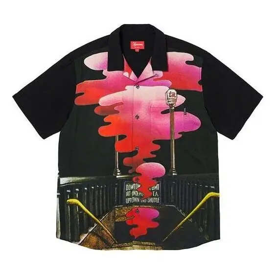 Supreme The Velvet Underground Rayon S/s Shirt - Black