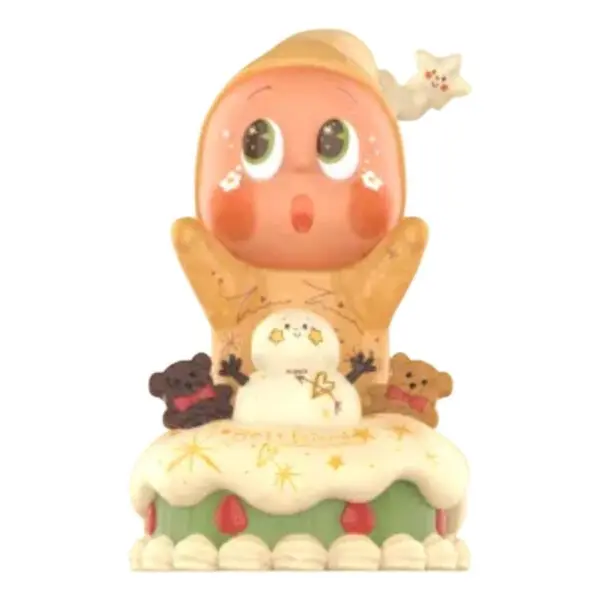 POP MART Twinkle Twinkle Savor The Moment Series Figure 'matcha Cream Snow' Secret Edition - Multi-color