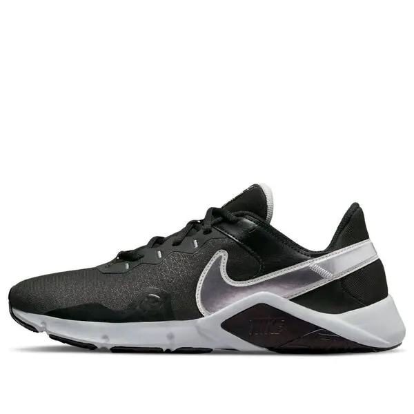 Nike Legend Essential 2 Low Top Training Sneakers - Metallic Black