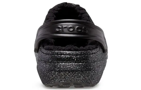 CROCS Classic Glitter Lined Clogs