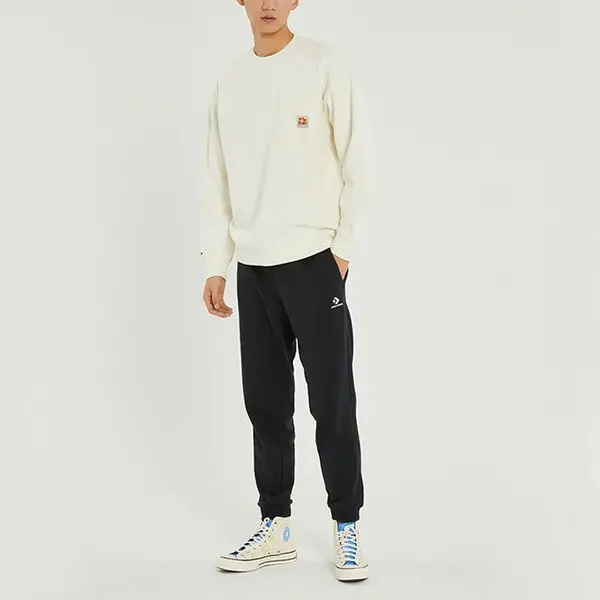 CONVERSE Crafted Fashion Crew Asia Sizing 'egret