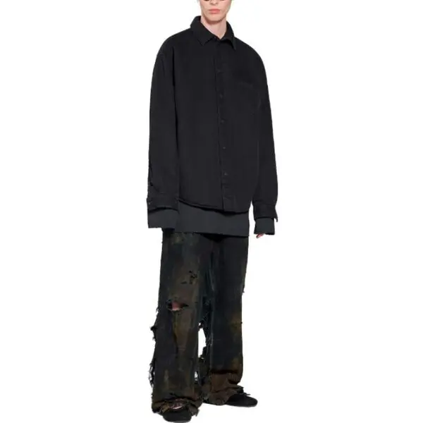 Balenciaga Padded Shirt Large Fit