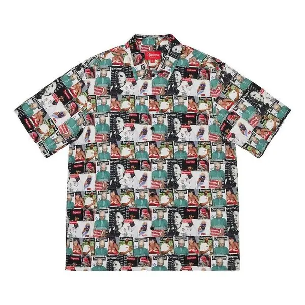 Supreme Magazine S/s Shirt - Multi-color