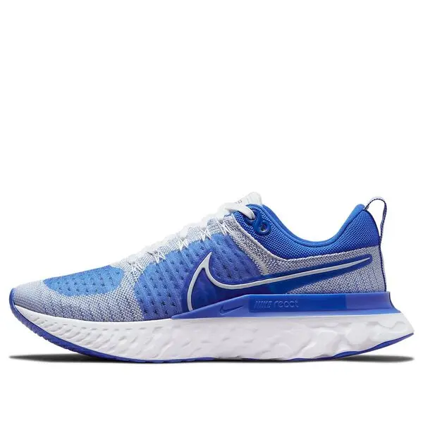 Nike React Infinity Run Flyknit 2 Athletic Sneakers - Blue/white