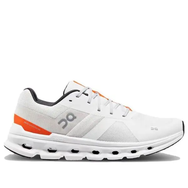 On Cloudrunner Athletic Sneakers - White/orange