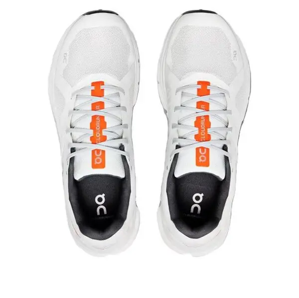 On Cloudrunner Athletic Sneakers - White/orange