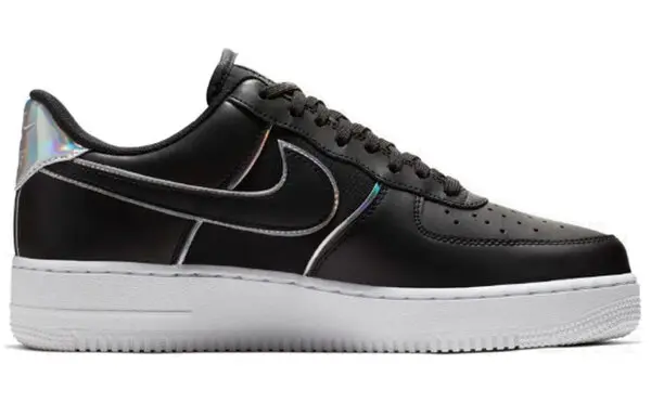 Nike Force 1 Low '07 Lv8 Iridescent Outline Sneakers - Black