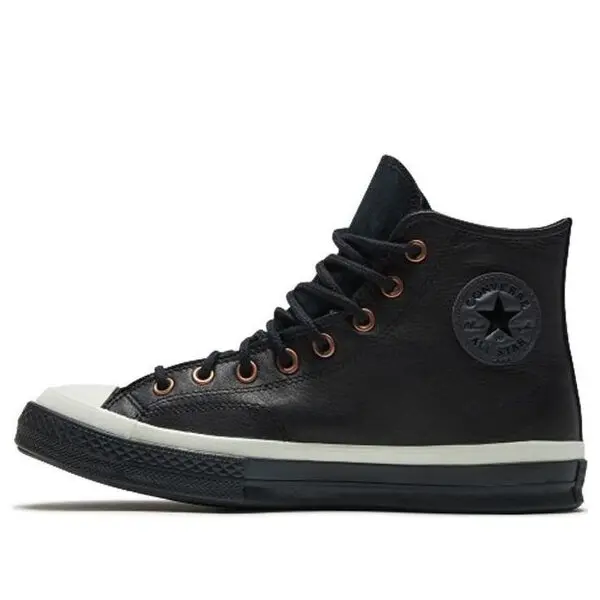 CONVERSE Chuck 70 Hi Leather Waterproof High Top - Black/white