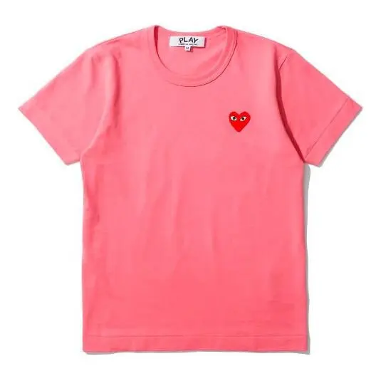 Play Comme Des Garcon Logo T-shirt - Pink